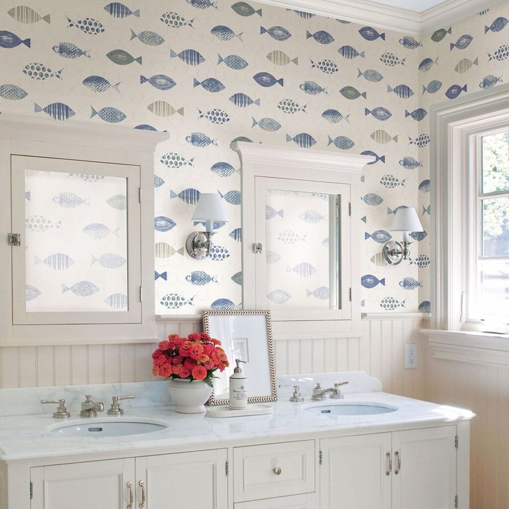 Key West Sea Fish Wallpaper - MIAMI ART WALLPAPER