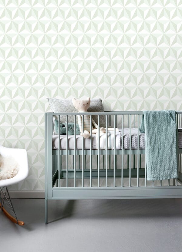 Adella Geometric Wallpaper | MIAMI ART WALLPAPER
