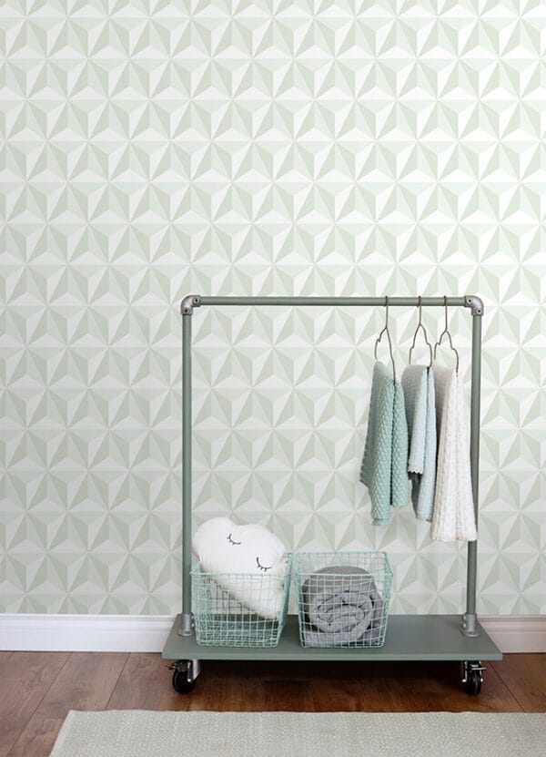 Adella Geometric Wallpaper | MIAMI ART WALLPAPER